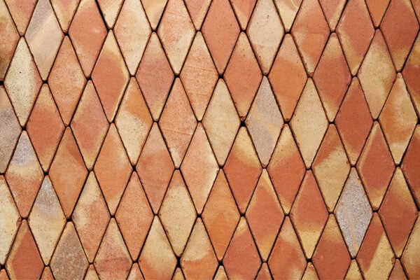 Ceramic Salmon Tiles - Handmade terracotta tiles - todobarro
