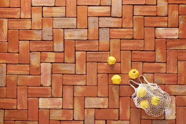 Ceramic Salmon Tiles - Handmade terracotta tiles - todobarro